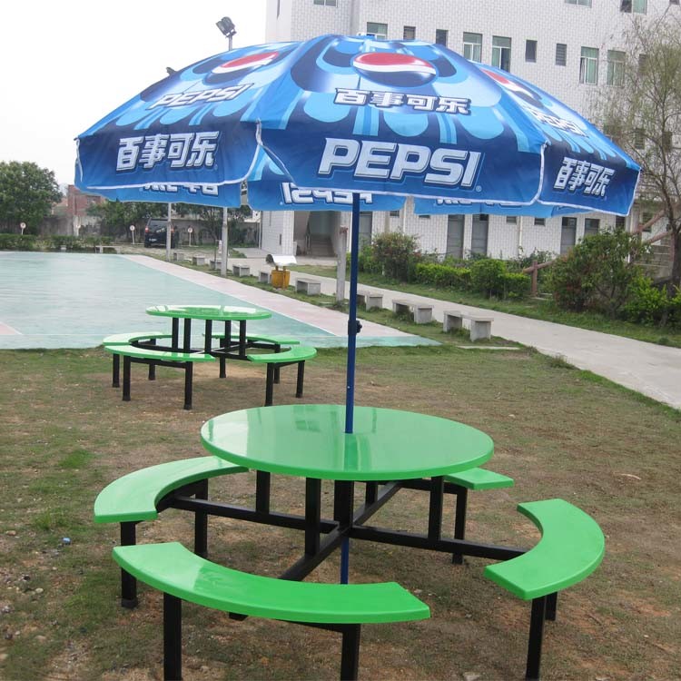 Quality Fiberglass Removable Round Dining Table Set With Eight Seats for sale