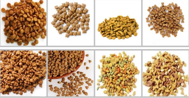Final feed pellet product samples