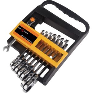 Quality Portable HRC 46 8PCS Flexible Ratchet Wrench for sale