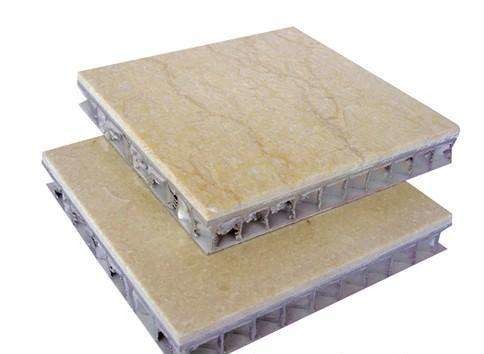 Quality Thickness 0.27mm Marble Grain Aluminium Honeycomb Board for sale