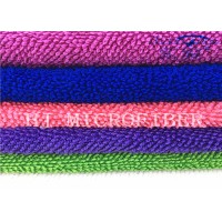 Quality Absorbent Microfiber Cleaning Cloth Microfiber Twist Fabric Used In Mop Or Towel for sale