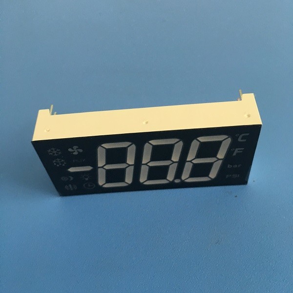 Quality Customized Three Digit 7 Segment LED Display 47 X 22 X 9 mm Outer Dimensions for sale