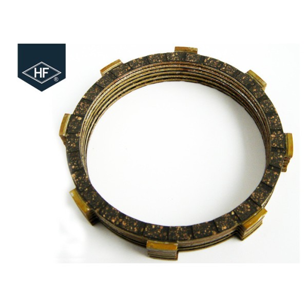 Quality YAMAHA Motorcycle Clutch Plate Rubber Material YBR125 Disc Paper Based for sale
