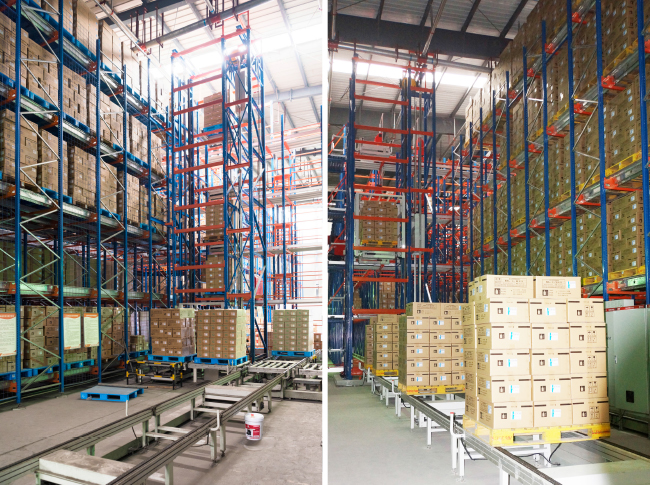 Radio Shuttle Cart And Carrier For Automatic Storage And Retrieval System ASRS  Warehouse Storage Racking