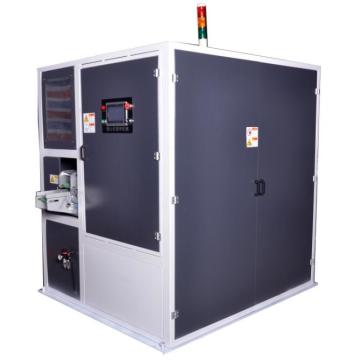 Log Saw Cutter Tissue Paper Cutting And Packing Machine 100 Cuts / Min Speed