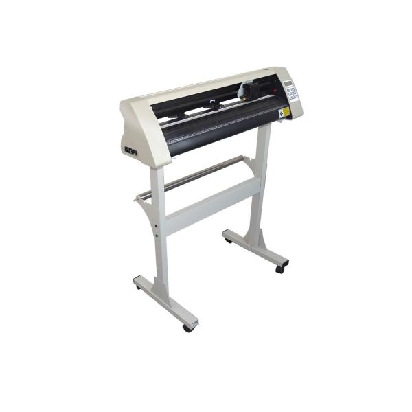 Quality Grey Stepper Motor 630mm 25 Inch Stickering Cutting Machine for sale