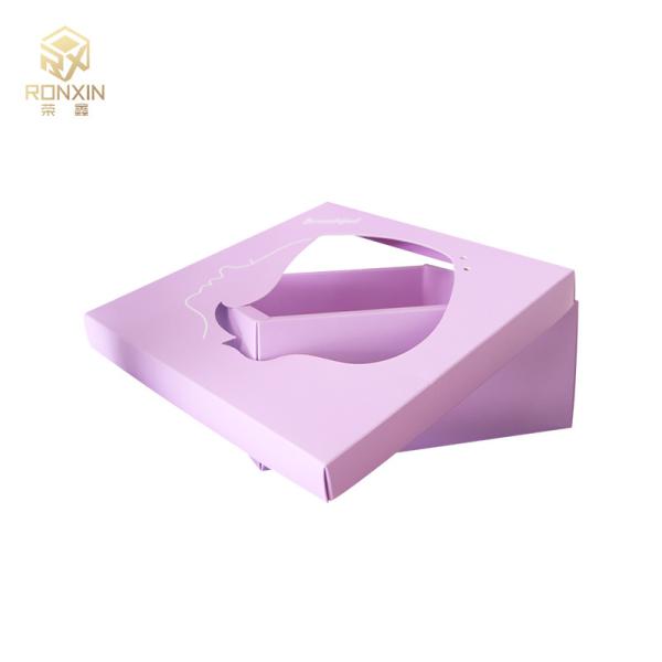 Quality Coated Paper Foldable Gift Boxes With Ribbon Die Cut Art Technology for sale