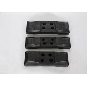 Quality Black Rubber Pads For Steel Tracks 450mm Length Protecting Hard Surfaces for sale
