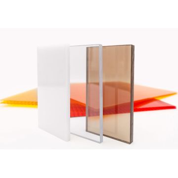 Quality 11800mm 12000mm Solid Polycarbonate Roof Panels Custom Color And Size for sale