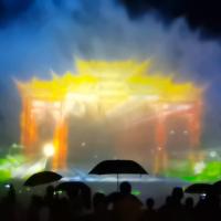 Quality Stainless Water Movie Screen Laser Water Show Fountain for sale