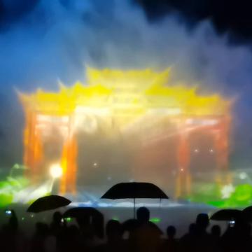 Quality Stainless Water Movie Screen Laser Water Show Fountain for sale
