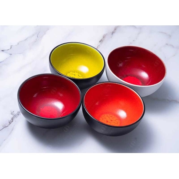 Quality High Temperature Color Dinnerware Set OEM ODM Available for sale