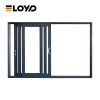 Quality Waterproof Exterior Powder Coated Sliding Door Double Tempered Glass Sliding for sale
