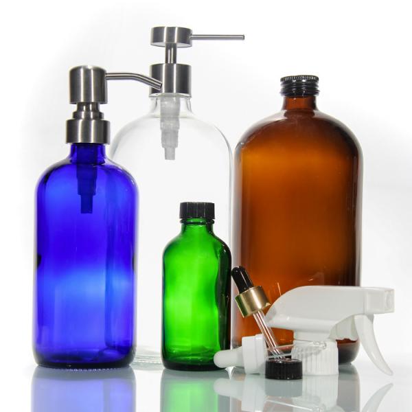 Quality 30ml 50ml 60ml 80ml 100ml Lotion Serum Frosted Glass Body Oil Bottle With Pump for sale