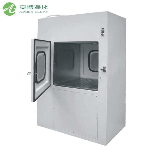 Quality Dynamic Air Shower Pass Box With UV Lamp For Electronics Manufacturing for sale