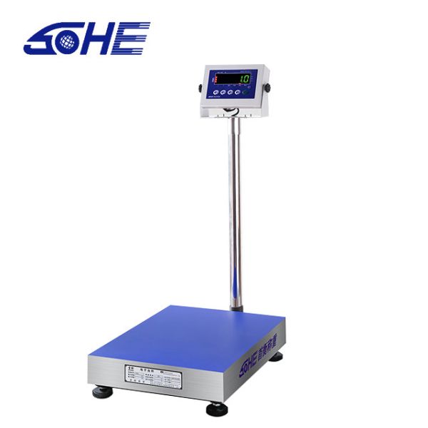 Quality Sturdy 150kg Industrial Digital Platform Scale with 5v/1A Power Supply and LED Display for sale