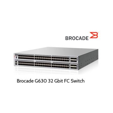 Quality 1U Brocade G620 Flash Ready Fibre Channel Switch Delivers Enterprise Availabilit for sale