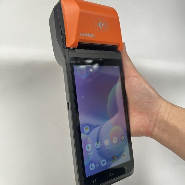 Quality Customized Handheld POS System 16GB / 32GB / 64GB Mini Android POS With Voice for sale