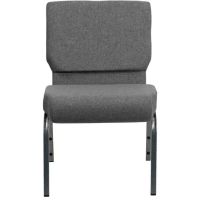 Quality Stackable Padded Church Chairs Grey Auditorium Seating Chairs For School for sale