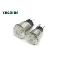 China Surface Mount 16mm DPDT 1NO1NC Led Push Button Switch factory