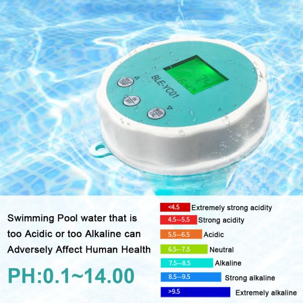 Quality Multi-Parameter Digital Water Analyzer pH/EC/TDS/CL/ORP/Temp Meter Smart 6-in-1 for sale