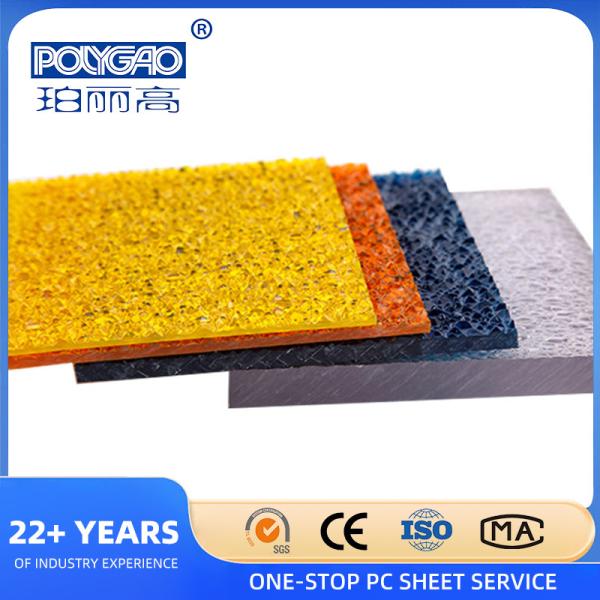 Quality 3mm Clear Plastic Wall Panels UV Resistant Poly Carbonate Sheet for sale