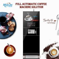 Quality Professional Floor Standing Coffee Machine with Automated Cup-Falling System for for sale