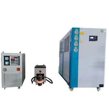 Quality IGBT Induction Hardening Annealing Hot Forging Machine With Chiller HF-90AB for sale
