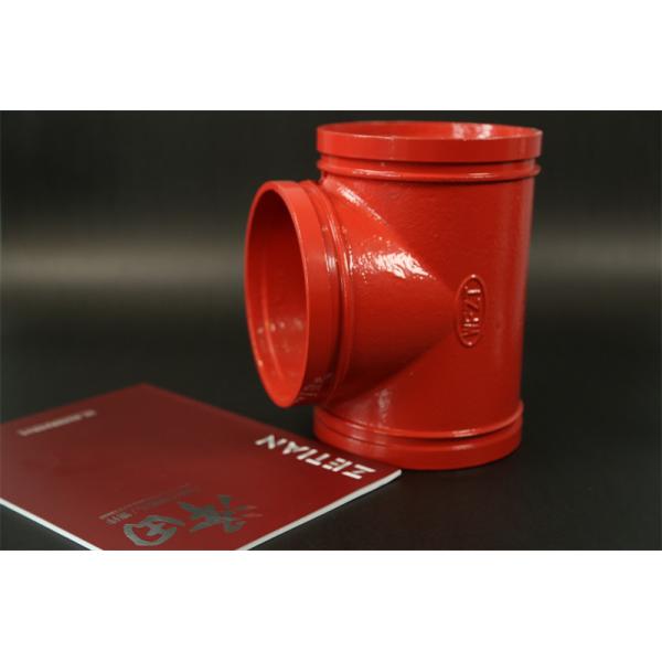 Quality WFZT Grooved Tee Fittings Leak Free Groove Coupling Pipe Fitting for sale
