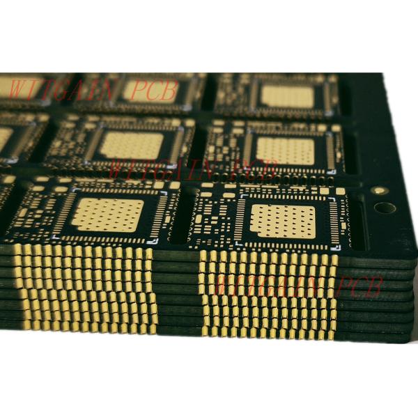Quality Four Mil Pcb Printed Circuit Board Finished Thickness 1.0MM Half Hole for sale