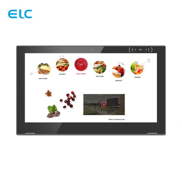 Quality Touch Screen Desktop Tablets 15.6 Inch Smart Interactive Tabs With POE RJ45 NFC for sale