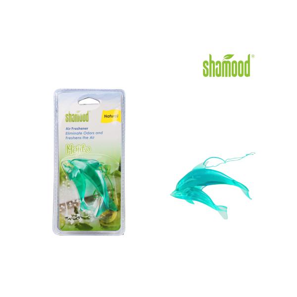 Quality Shamood Dual Scents PVC Hanging Air Freshener Mutiple Aroma Scents 24g for sale