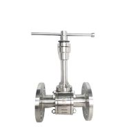 Quality Flanged Handwheel Operated CL300 Liquid Nitrogen Ball Valve for sale