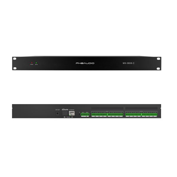 Quality 16x16 DSP Digital Processor 16CH Audio Matrix System For Conference Hotel for sale