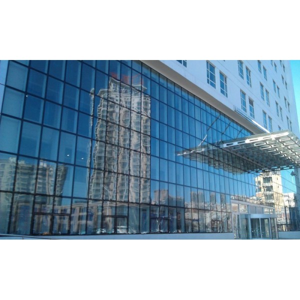 Quality Customized Modern Glass Curtain Wall with Soundproof / Energy Saving Features for sale