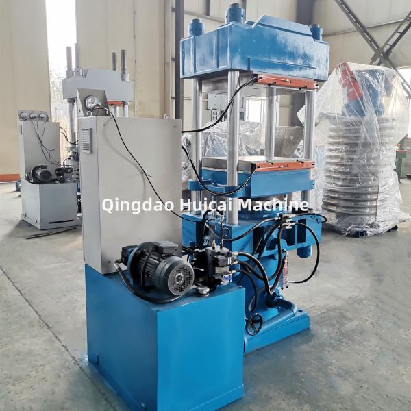 Quality 50HZ Voltage Hydraulic Rubber Flat Vulcanizing Press for 1.00MN Molding for sale
