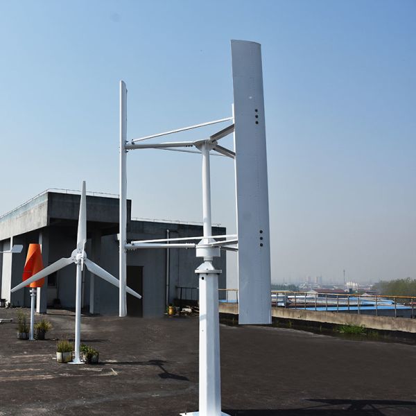 Quality 5000W 6KW Vertical Wind Power Generator Wind Turbine Generator Vertical Axis All Seasons for sale
