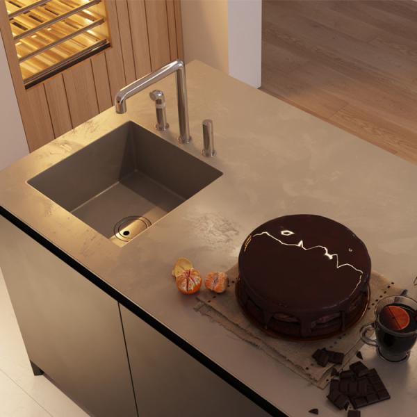 Quality Modern PVC High Gloss Acrylic Kitchen Cabinets Eco Friendly for sale