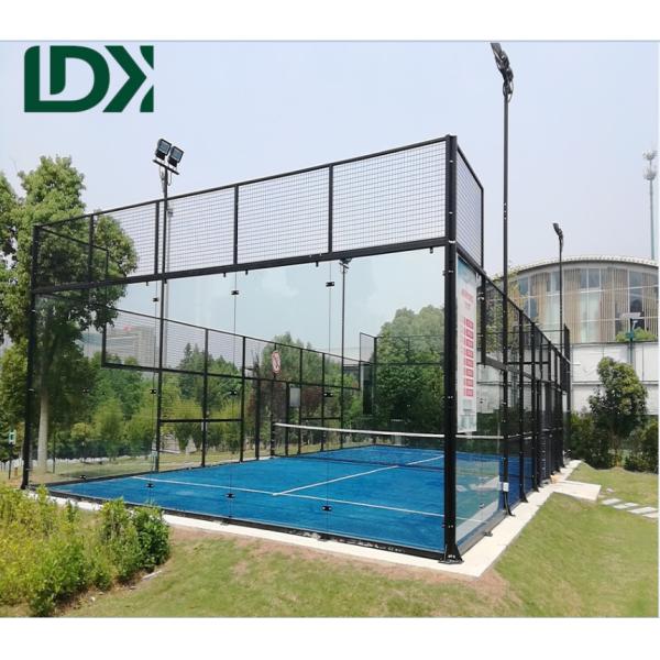 Quality Durable Padel Field Set Paddles Balls Customized Modular Padel Tennis Padel for sale