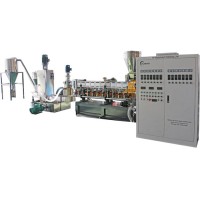 Quality Double Stage PE PP Recycle Plastic Pellets Making Machine 800kg/H for sale