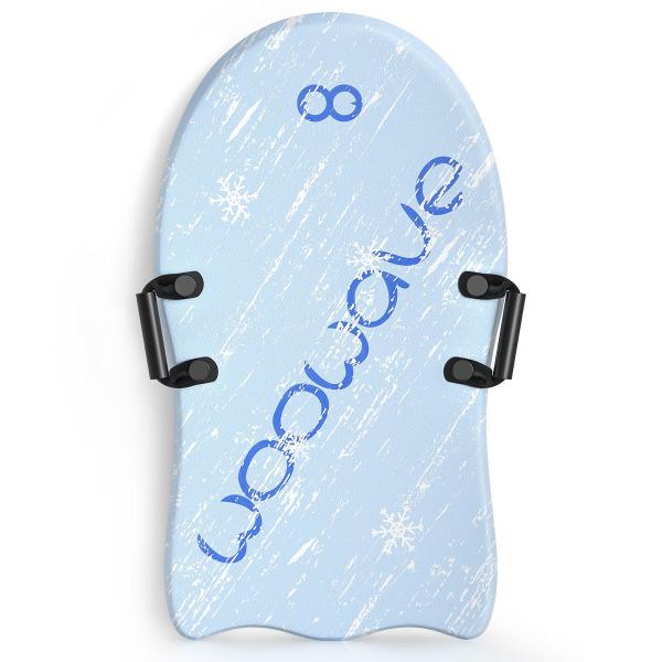 Quality Customized Snow Skiing Snow Sleds with Brake and Semi-ellipse Snowboard Snow for sale