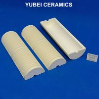 Quality High Density 99% Al2O3 Alumina Ceramic Half Tubes For Harsh Environments for sale