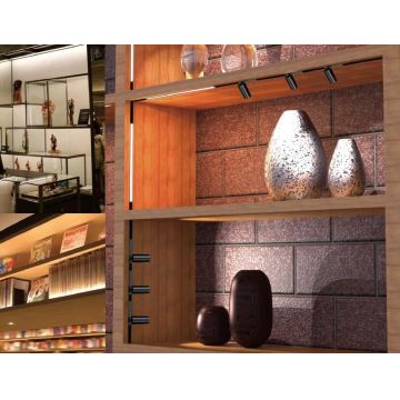 Quality Lens Type Or Reflector Type Mini LED Linear Lighting With 3 LEDs In 1 Track Head for sale