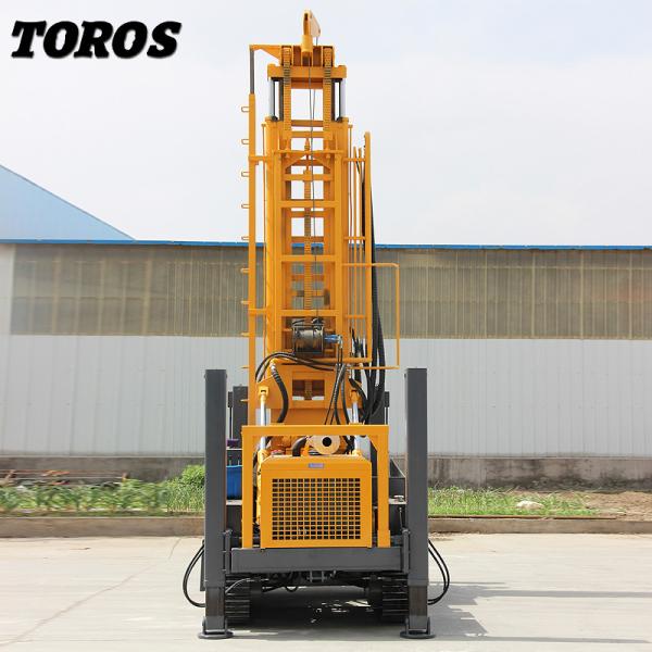 Quality Industrial 7000kg Diesel Drilling Rig Water Bore Drilling Machine for sale