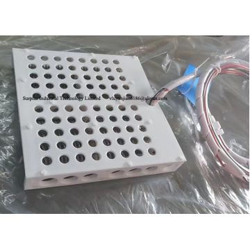 Quality 230V Single Phase 2.5KW PTFE Immersion Heater 280x280x45mm PFA Frame for sale