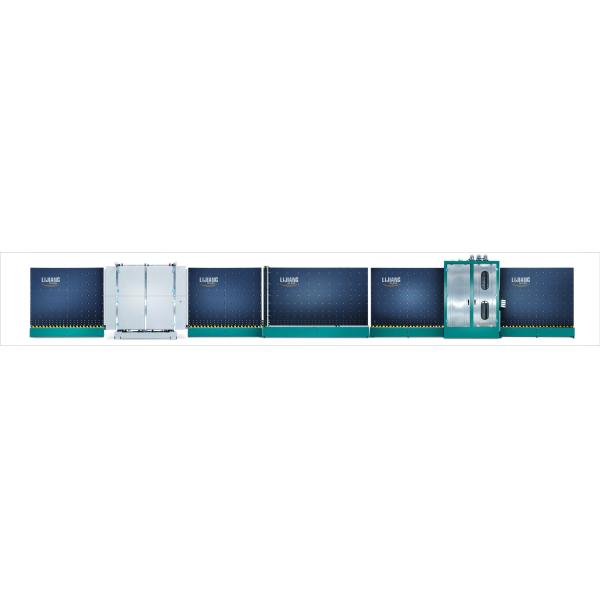 Quality Double Glazing Glass Processing Machines With Online Gas Filling Function for sale