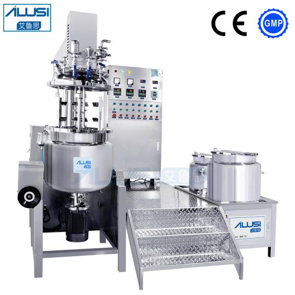 Quality Electricity heating Vacuum Emulsifier Mixer Body Lotion Cream Cosmetic Mixer for sale