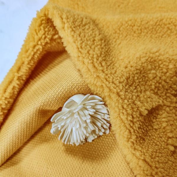 Quality 100% Polyester Sherpa Fleece Fabric for sale