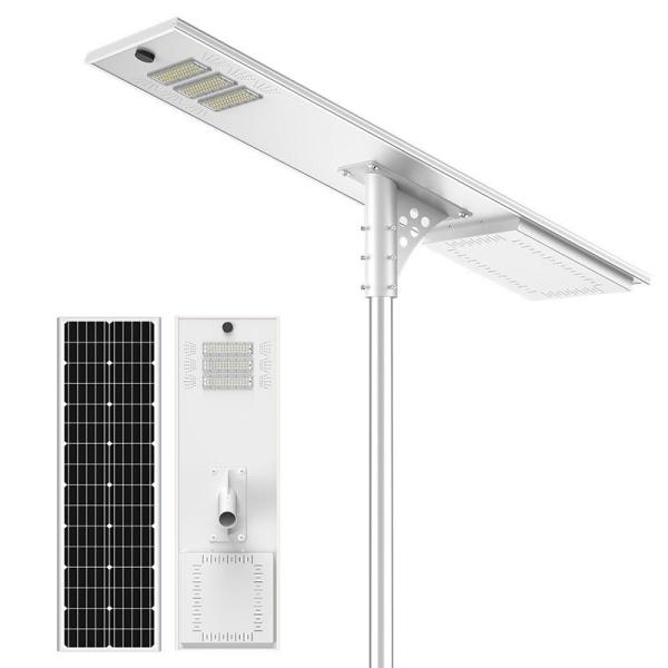 Quality 180W/36V 3~5 Nights Backup Solar Street Light with Silver Gray Housing for sale