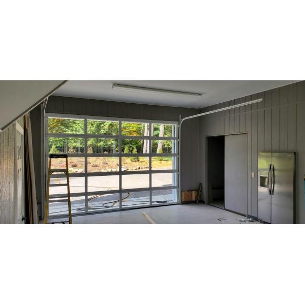 Quality 550mm Adjusted Height Aluminum Sectional Door High Operation Frequency for sale